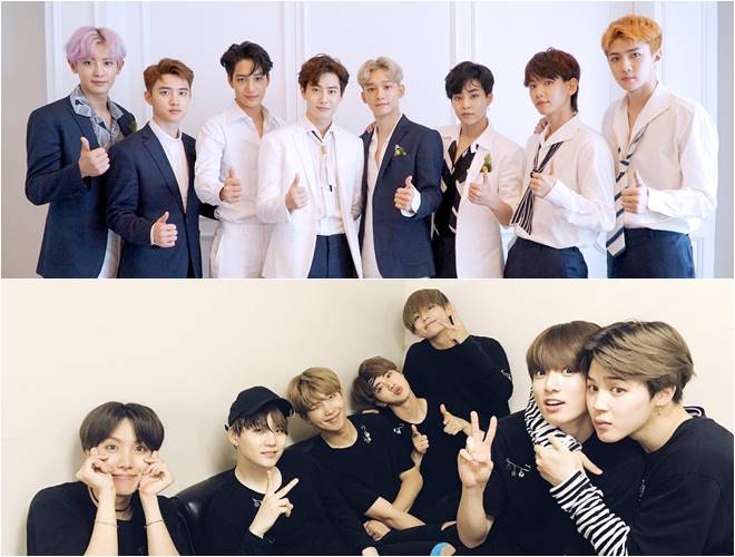 EXO vs BTS: Boy band showdown in September