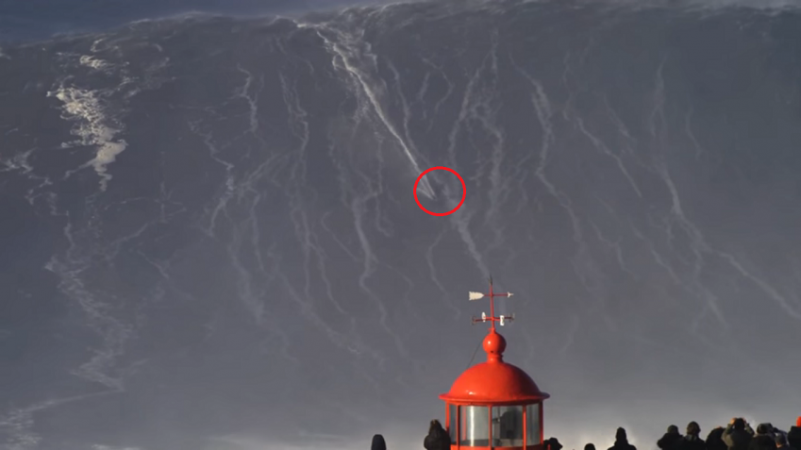 German surfer Sebastian Steudtner rides massive 115-feet high wave [watch]