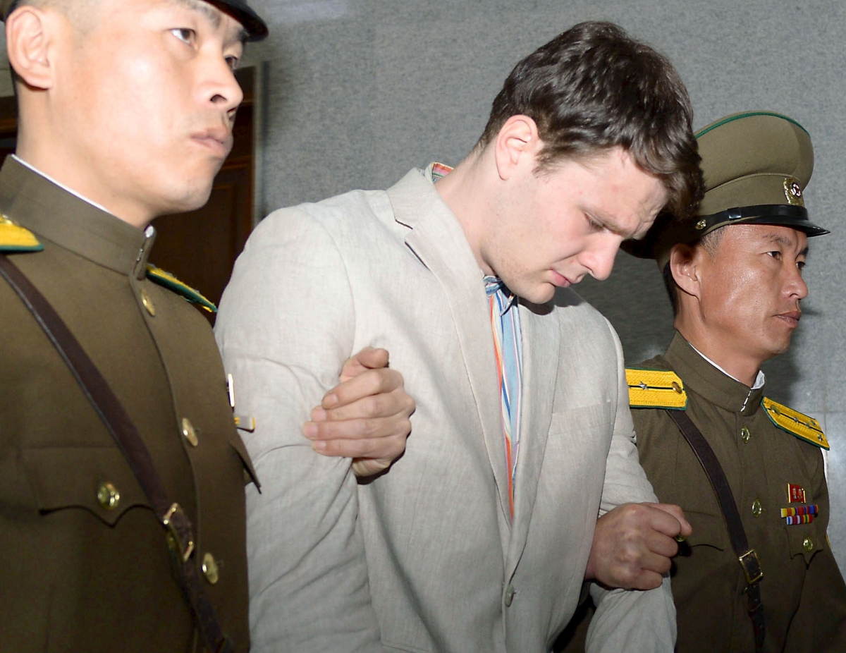 Otto Warmbier: North Korea sentences US student to 15 years of hard labour
