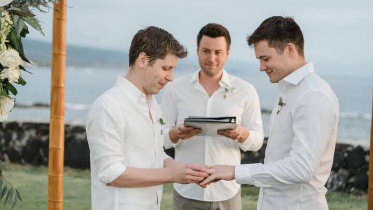 OpenAI CEO Sam Altman Marries Best Friend Oliver Mulherin in Close-knit ...