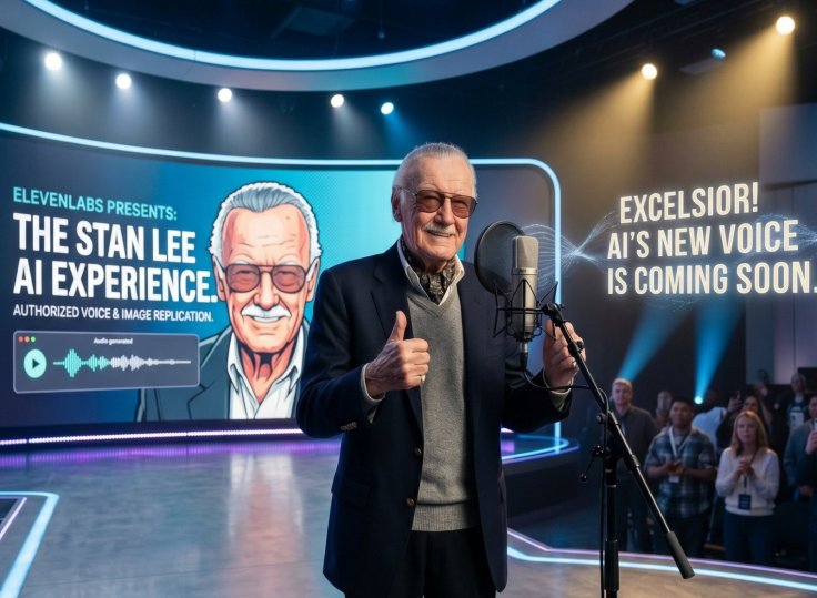 Stan Lee Returns Through AI as ElevenLabs Licenses His Voice and Likeness