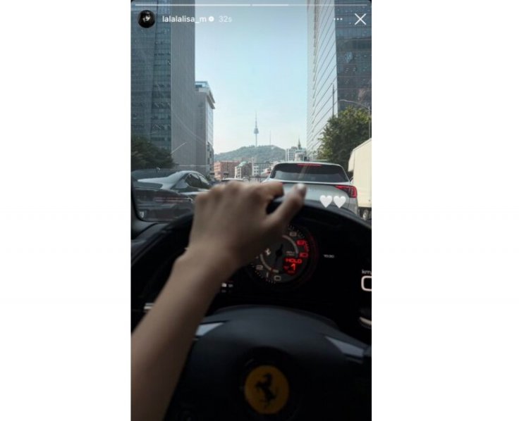 BLACKPINK's Lisa Turns Heads with Luxury Ferrari in Seoul, Del...