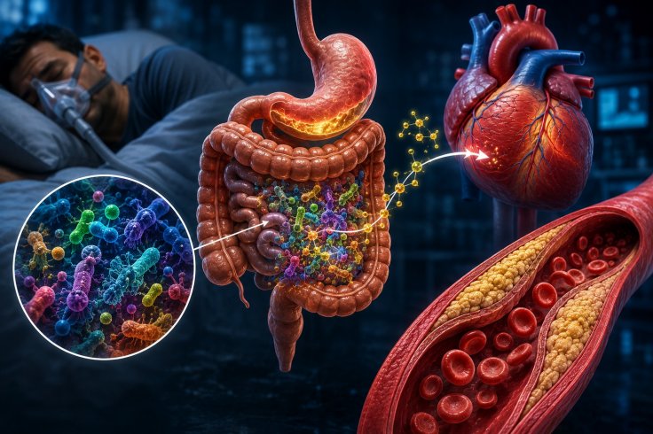 Scientists Find Gut-Related Receptor Behind Sleep Apnea-Linked Heart Damage
