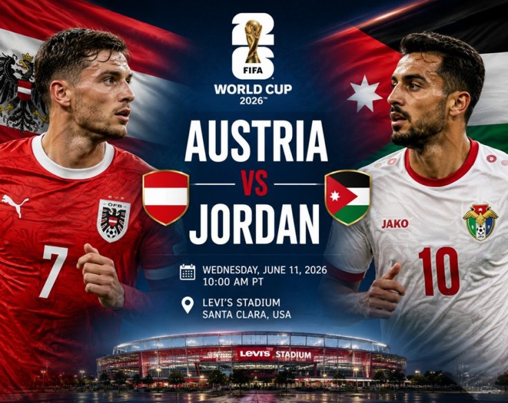 Austria vs Jordan Live Streaming: How to Watch the 2026 FIFA W...
