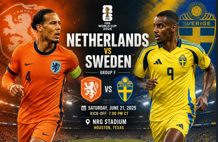 Netherlands vs Sweden Live Streaming: How to Watch the 2026 FI...